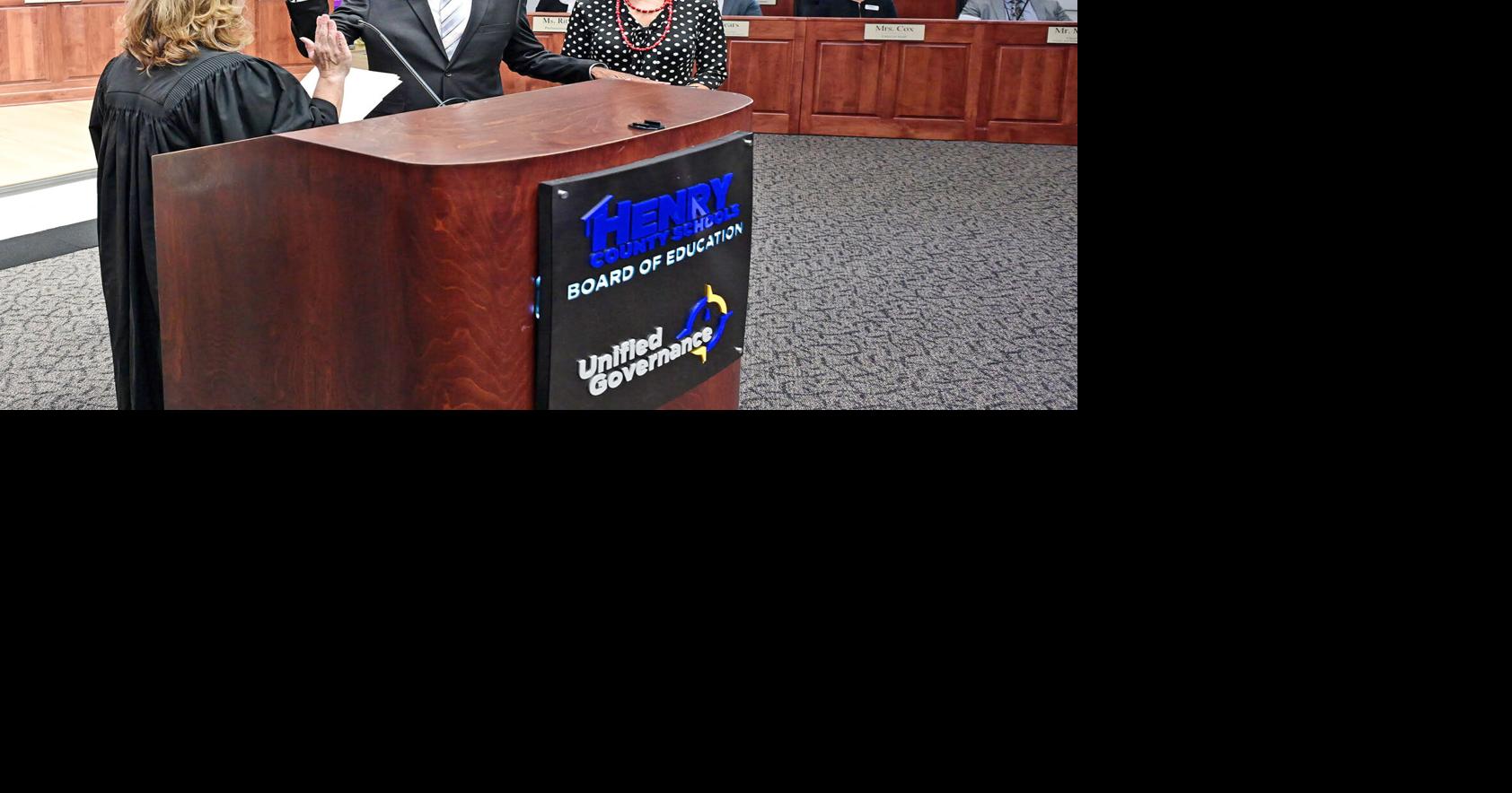 Pace Sworn In As New Superintendent | News | henryherald.com