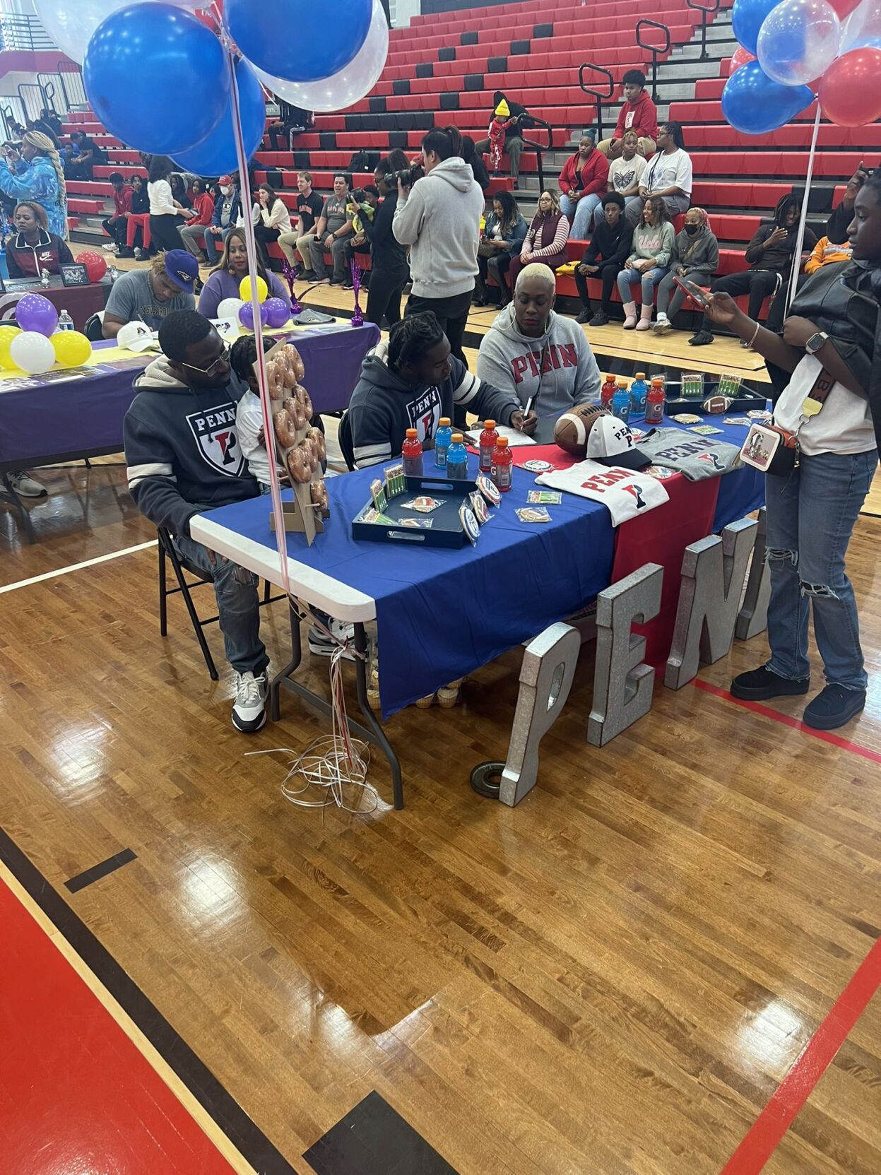Dutchtown celebrates four college signees | Sports | henryherald.com