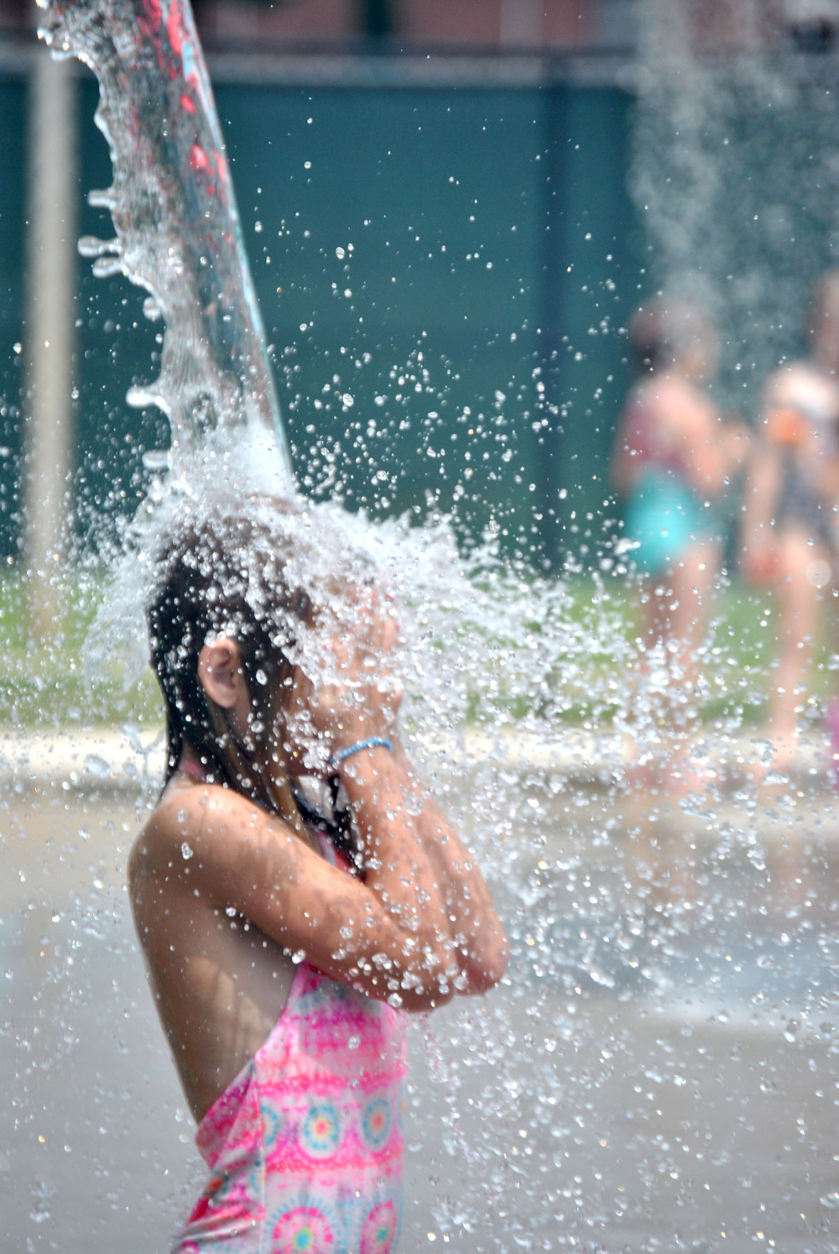 Splash Pad offers cool place to play during summer heat | News ...