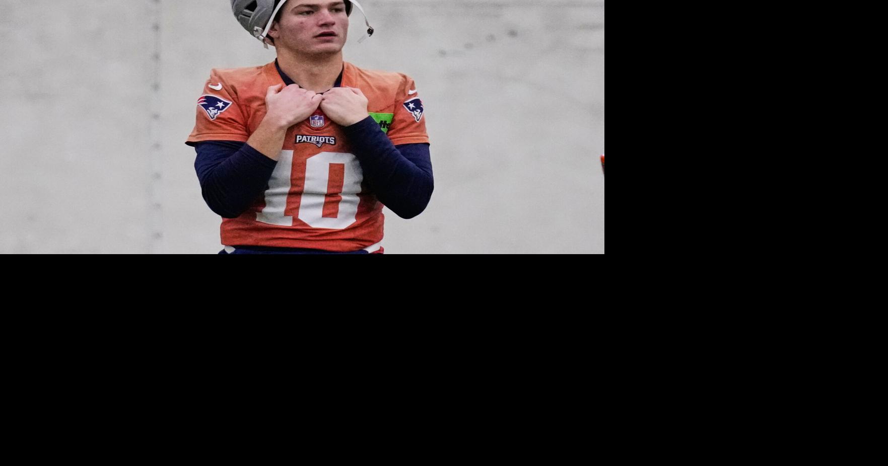 Patriots QB Drake Maye misses practice with illness, the latest hiccup ...