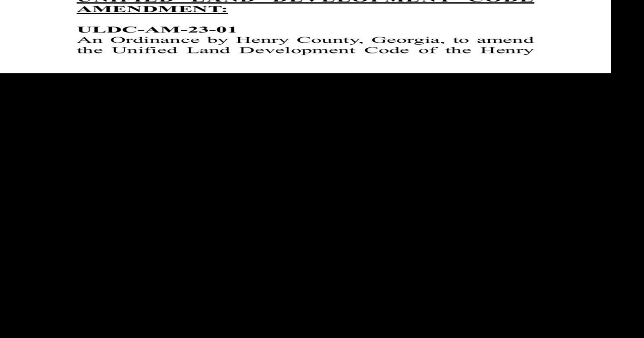 Important Public Notice | | henryherald.com