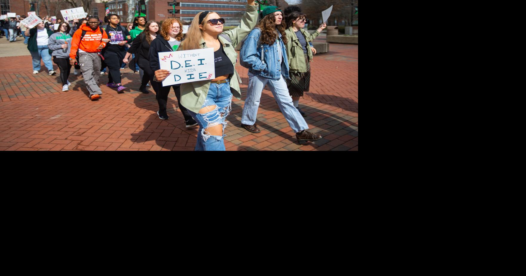 Marshall students, community take a stand against DEI bans | News ...