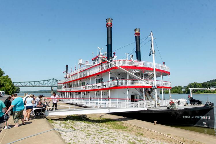 Photos: Belle of Cincinnati Riverboat Visits Harris Riverfront ...