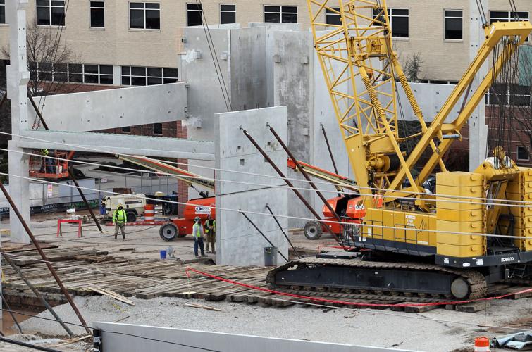 Progress continues on Cabell Huntington Hospital parking garage ...