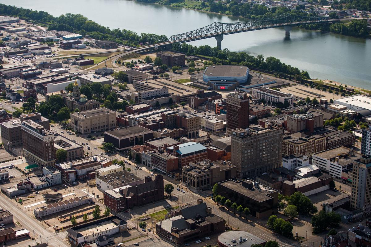 Photos: Aerial views over Huntington. | Multimedia | herald-dispatch.com