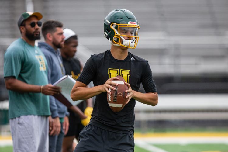 Photos: Huntington High football practice with Independence ...