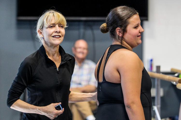 Photos: Kim Pauley teaches master class at Joan C. Edwards Playhouse ...
