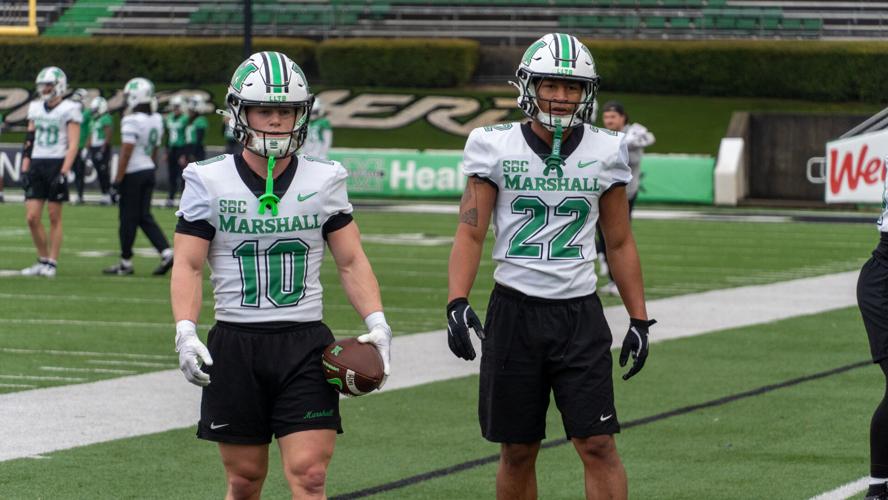 Herd's first day of spring practice smoother than last year | Marshall ...