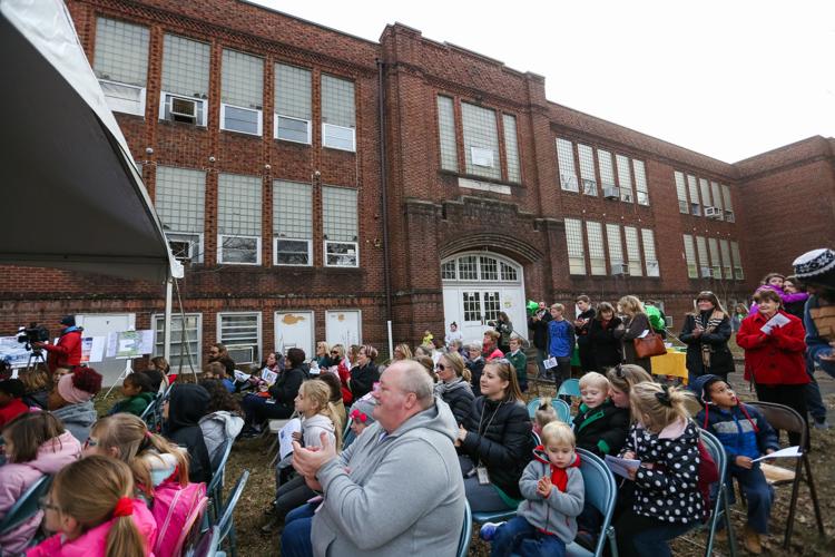 Photos: Groundbreaking ceremony for new Highlawn Elementary ...