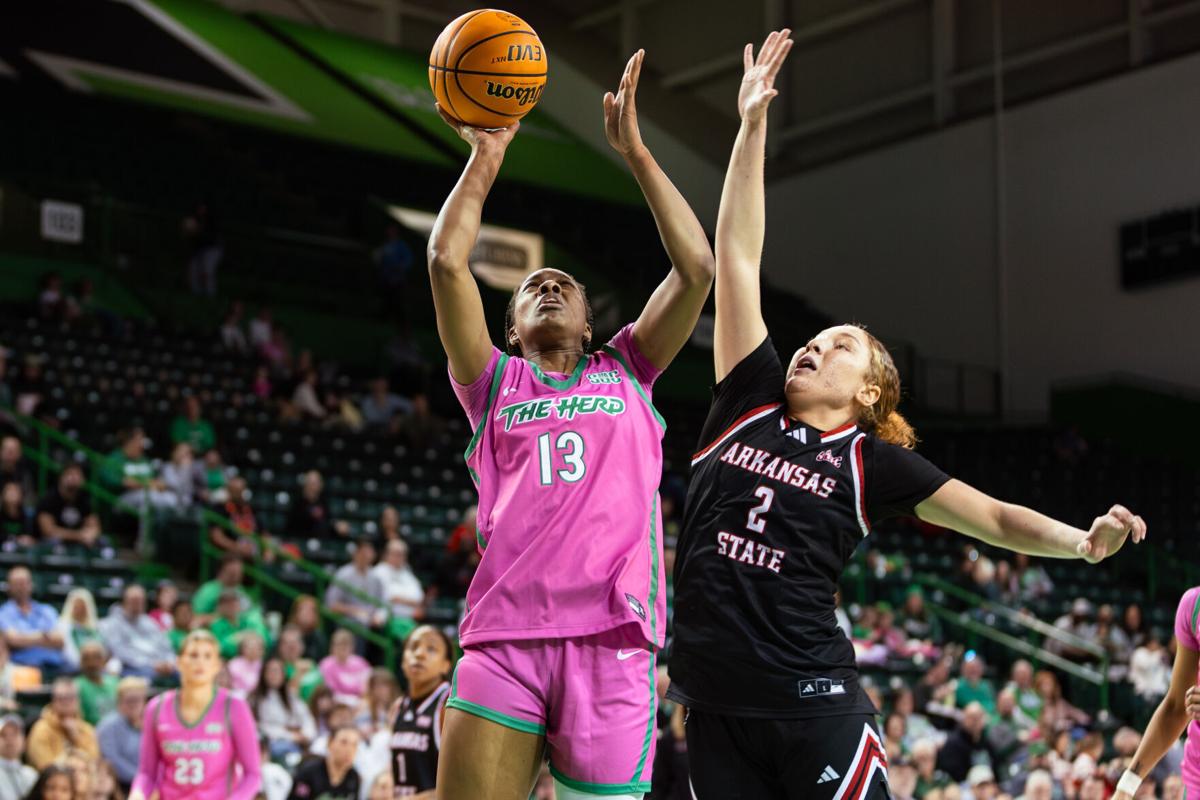 Marigney's "leaps and bounds" lift Herd over Red Wolves | Marshall ...