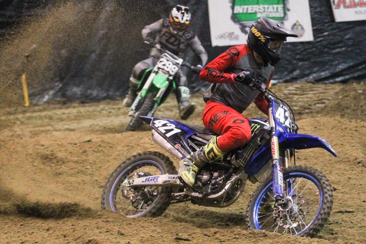 Photos: Motocross riders compete at Tri-State MX Indoor Championship ...