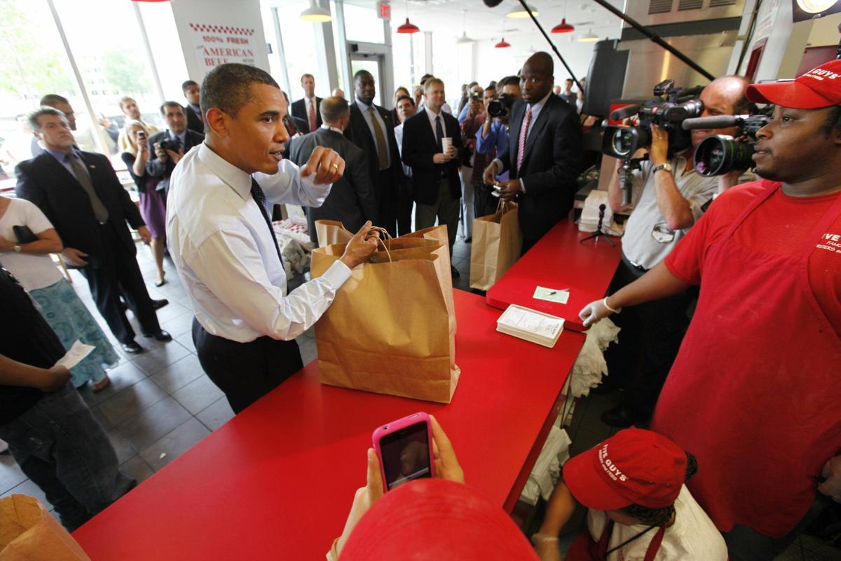 Gallery: Obama goes to Five Guys | News | herald-dispatch.com