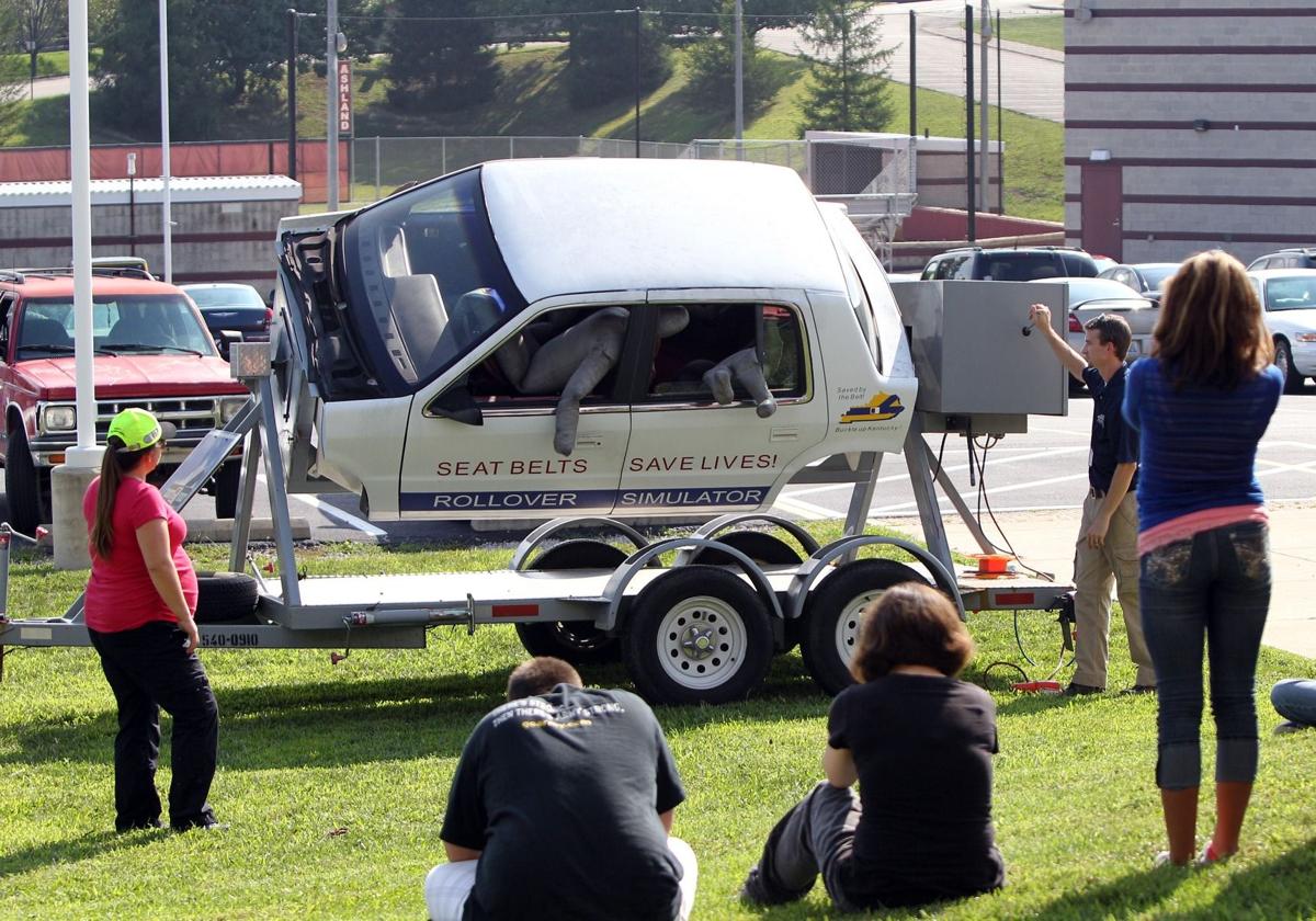 Gallery: Vehicle Rollover Simulator at Paul Blazer High School | Photos ...