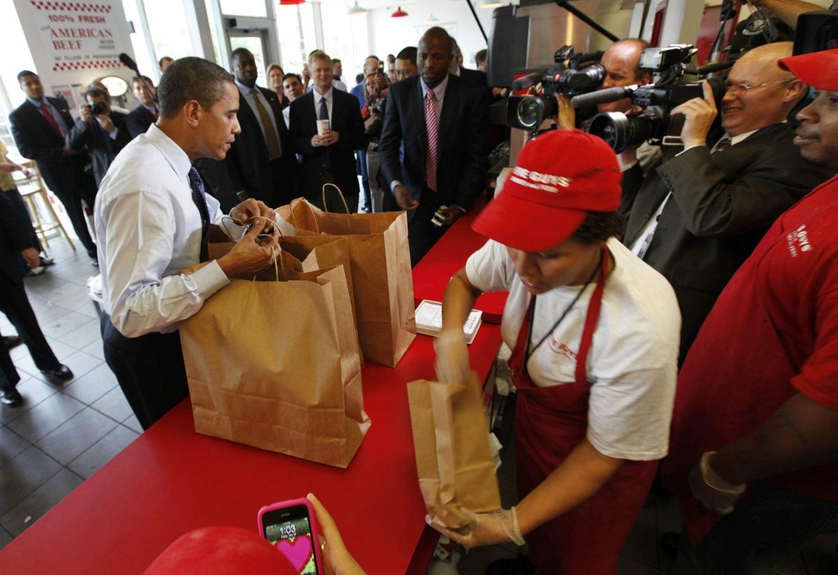 Gallery: Obama goes to Five Guys | News | herald-dispatch.com