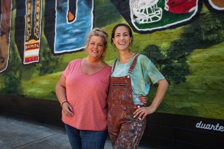 Photos: Boyd County mural at Camp Landing Entertainment District ...