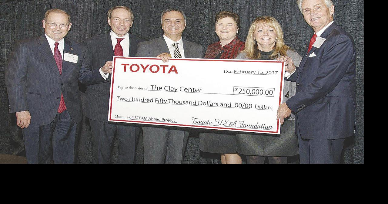 Toyota helps Clay Center move 'Full STEAM Ahead' with project ...