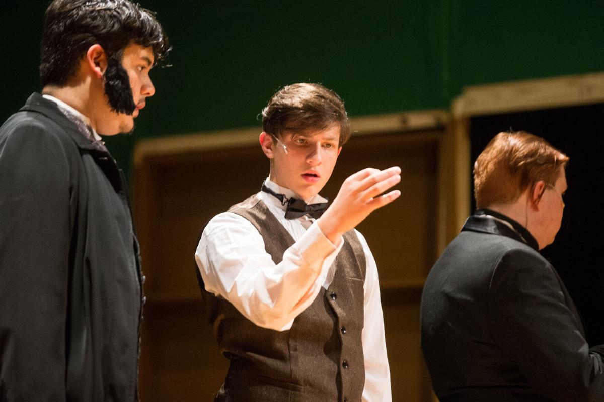 Photos: HHS theater conducts dress rehearsal for "The Play That Goes ...