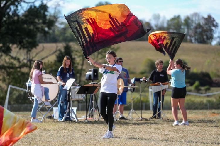 Photos: Hannan High School marching band conducts rehearsals ...