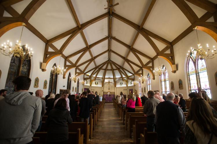 Photos: Ash Wednesday observance at St. Joseph Catholic Church ...
