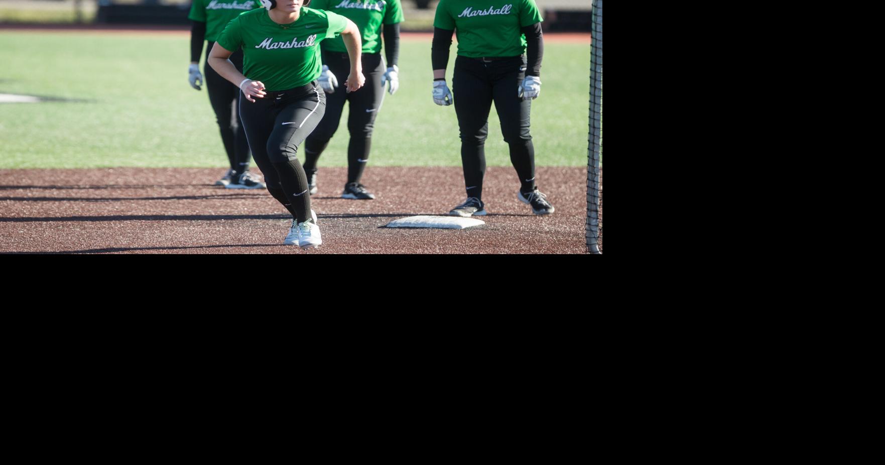 Marshall softball: Lydia Montague off and running as a dual-sport ...