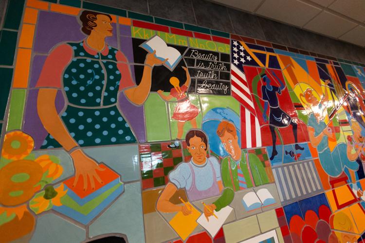 Photos: Marshall Lab School mural unveiled | Multimedia | herald ...