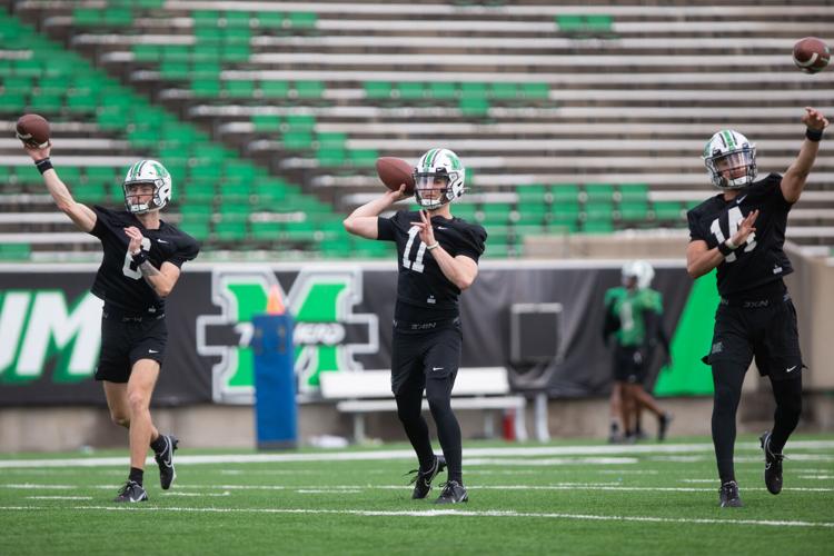 Photos: Marshall football conducts first 2023 spring practice ...
