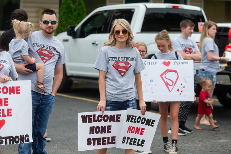 Photos: Welcome home celebration for baby Steele Merritt | Multimedia ...