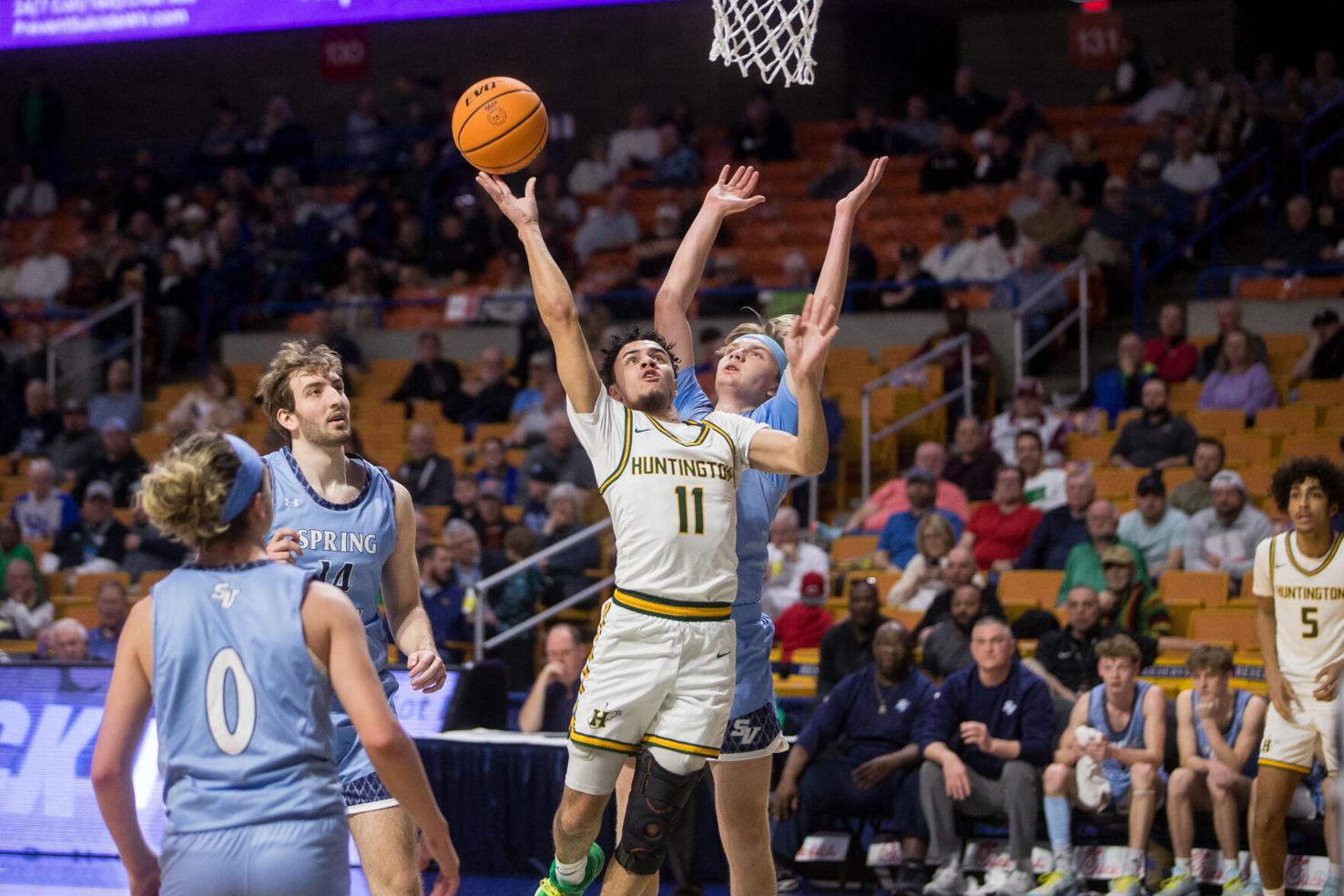 Photos: 2024 WVSSAC boys basketball tournament, Huntington vs. Spring ...