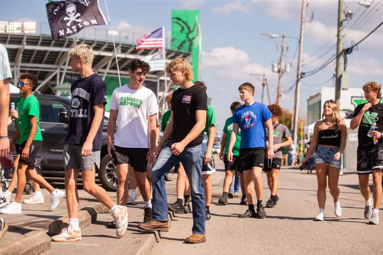 Photos: Marshall fans tailgate for ODU game day | Multimedia | herald ...