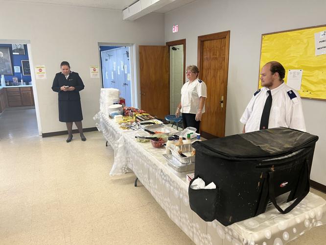 Salvation Army hosts free lunch for first responders for National Donut ...