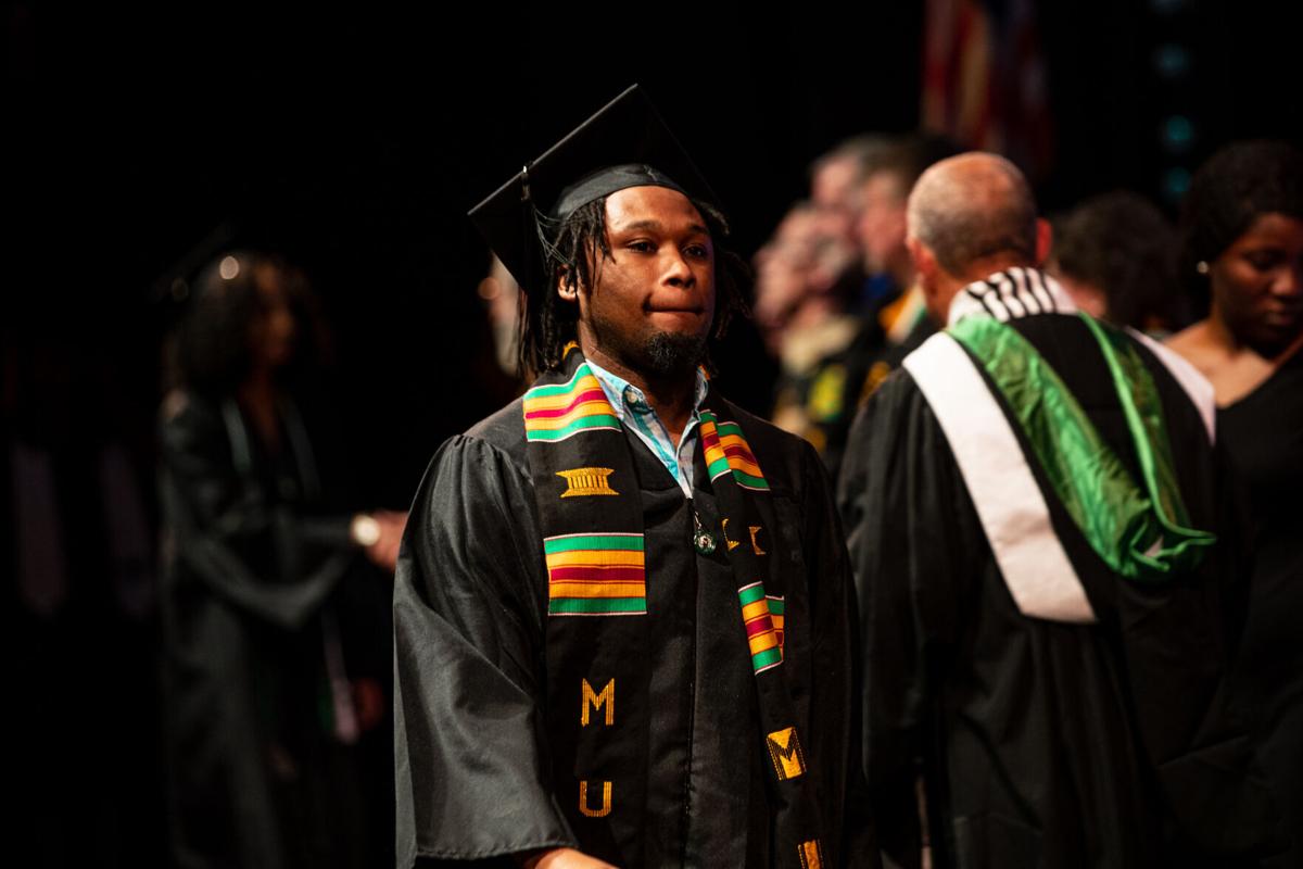 Marshall students participate in Donning of the Kente Graduation ...