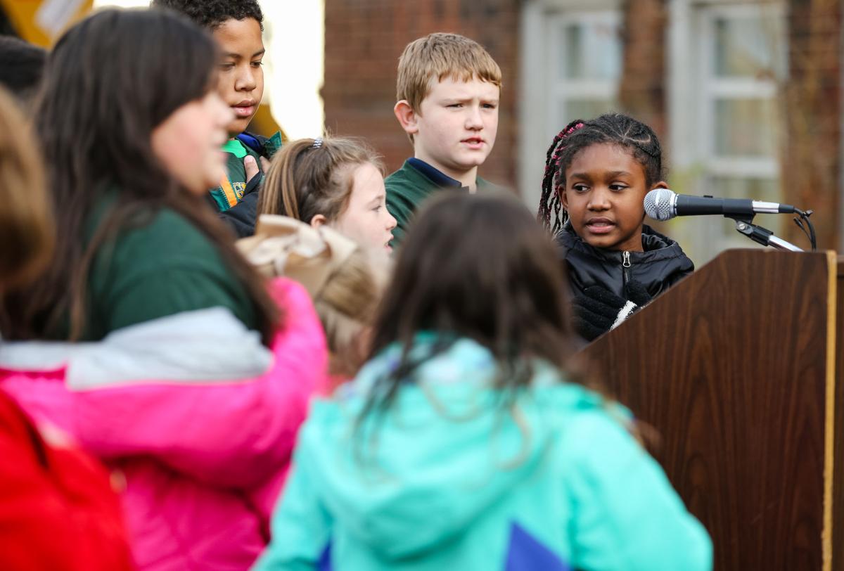 Photos: Groundbreaking ceremony for new Highlawn Elementary ...