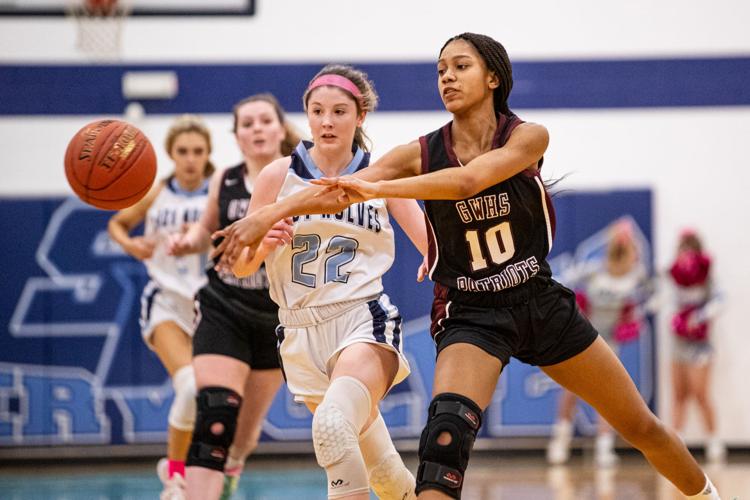 Photos: Spring Valley vs. George Washington, girls basketball ...