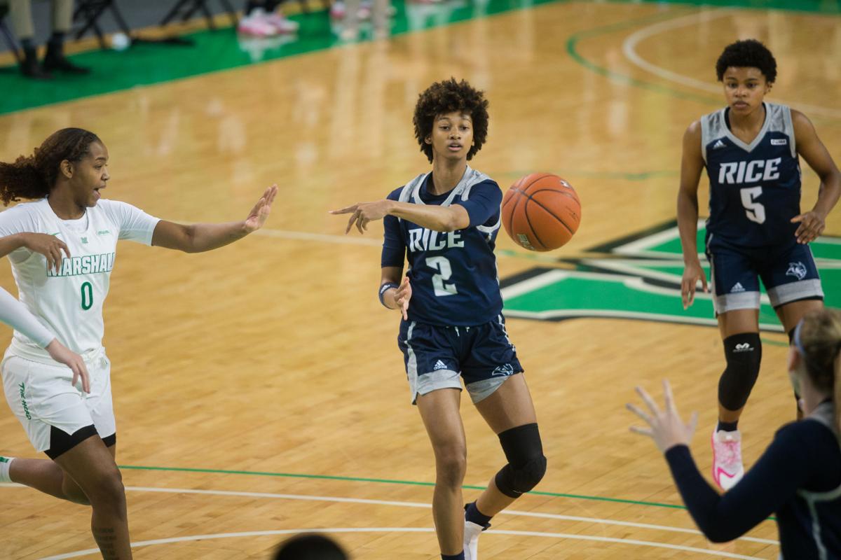 Photos: Marshall women's basketball vs. Rice University, Sunday ...