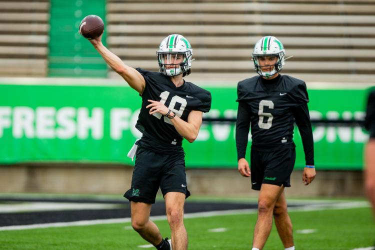 Photos: Marshall football conducts first Spring Practice | Multimedia ...