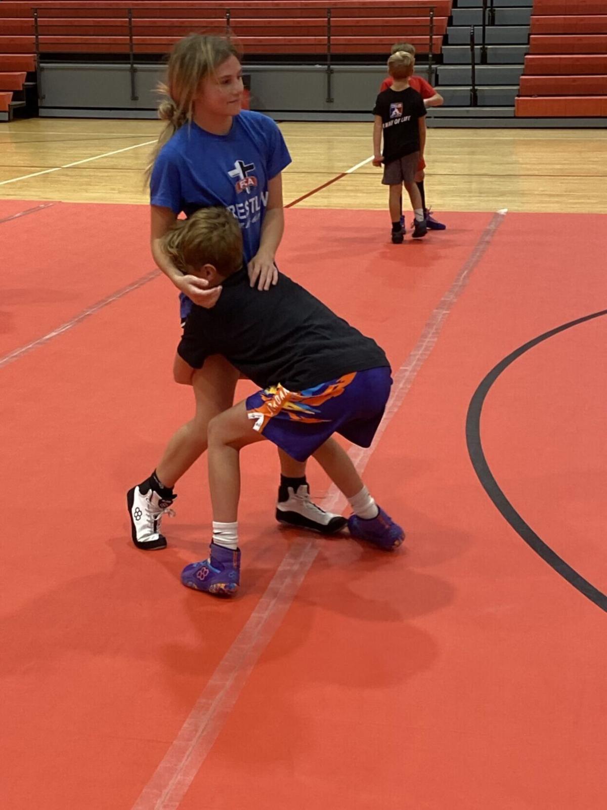 Amos teaches wrestling, life lessons at Midland camp | Sports | herald ...
