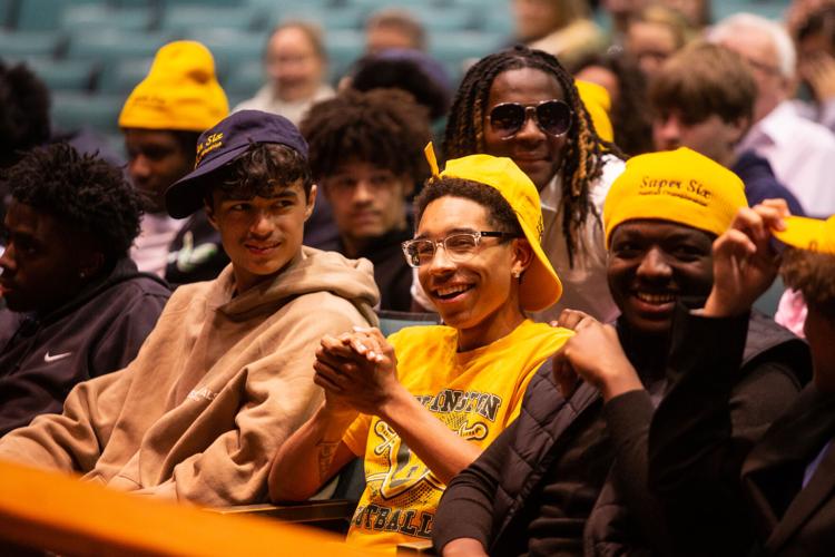 Photos: HHS football team members receive championship rings ...