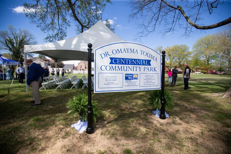 Photos: Pocket park dedicated to Dr. Omayma Touma | Multimedia | herald ...