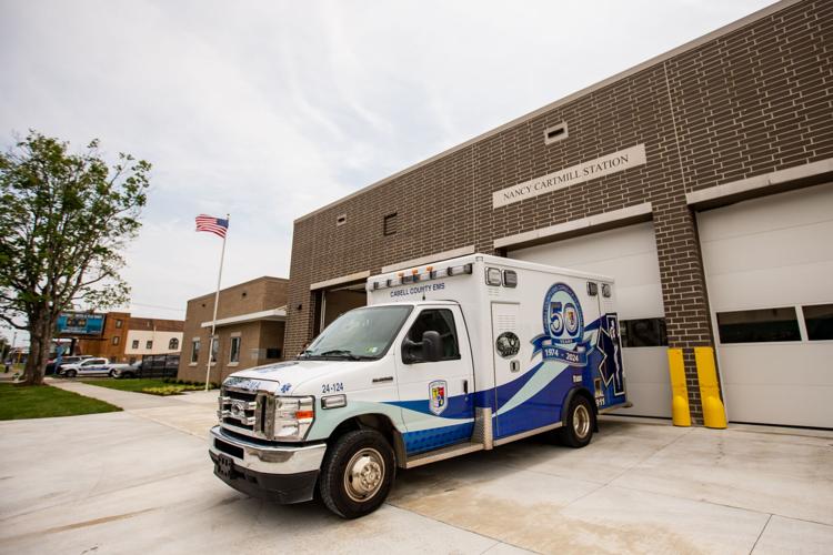 Photos: Ribbon cutting conducted for Cabell County EMS Nancy Cartmill ...