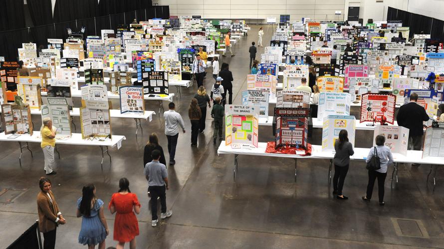 Liliana Wood, Amelia Tennant & prosthetic, WV Science Fair | News ...