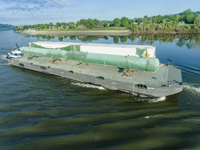 Tug boat, towboat used in unique tow of equipment to Nucor | Business ...