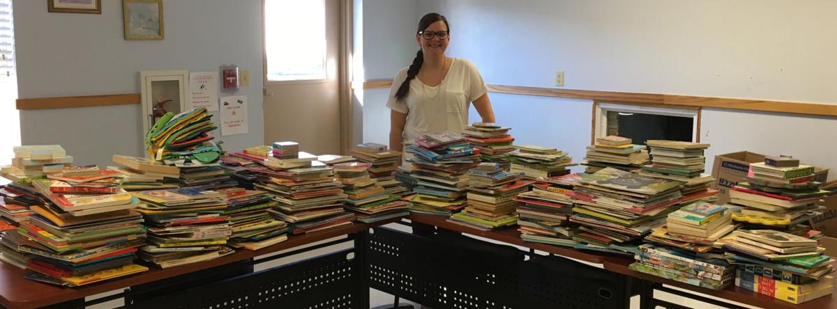 Local book drive collects books for Giving Library | Features ...