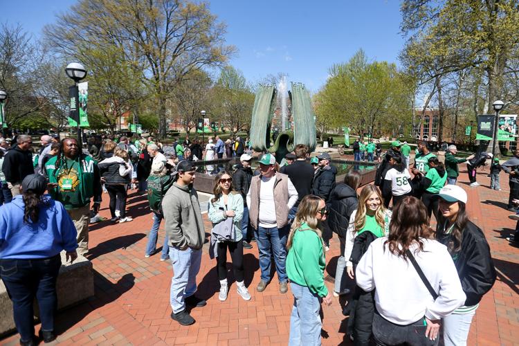Marshall conducted its annual spring fountain ceremony | Marshall ...