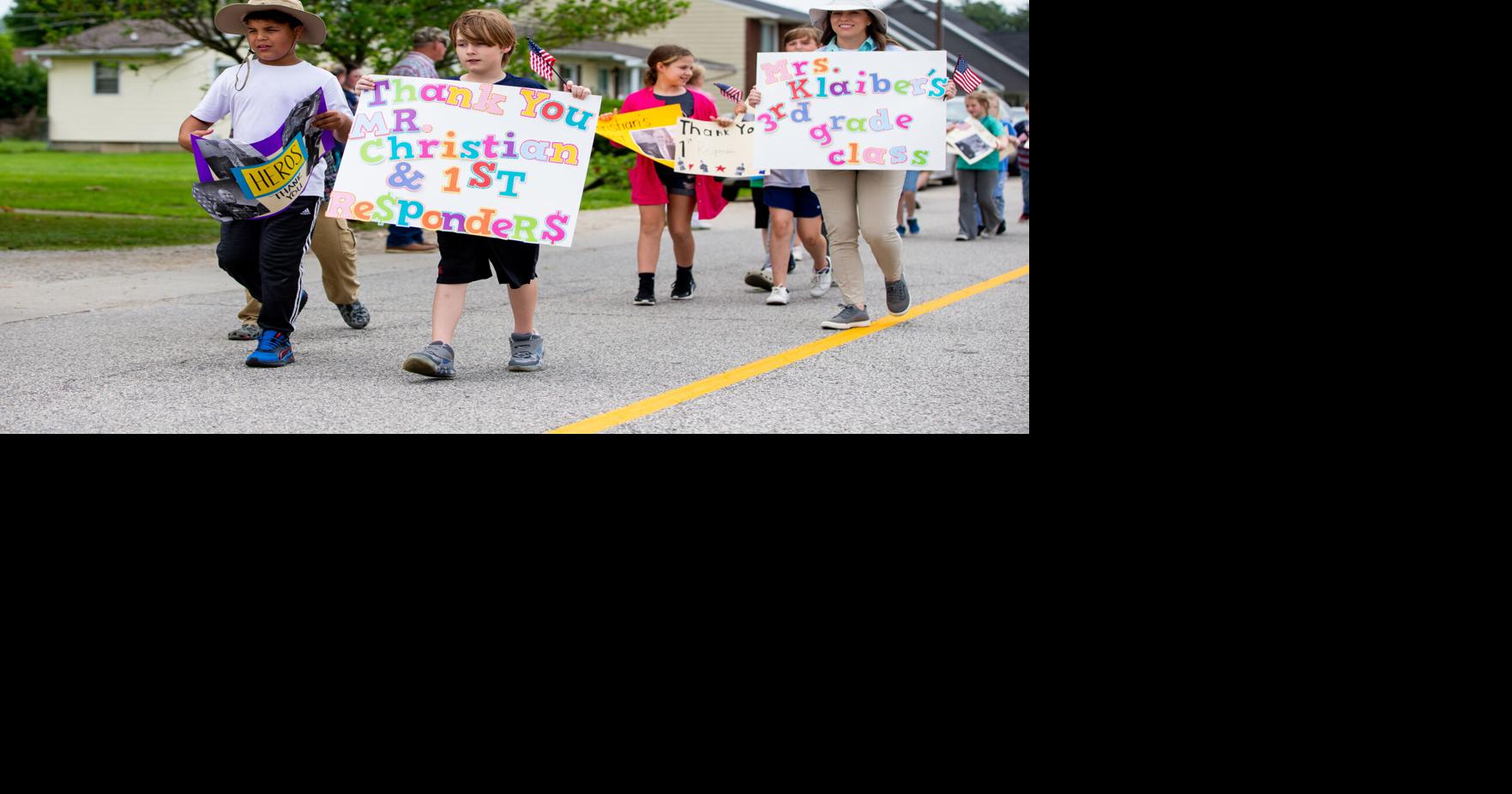 South Point Elementary celebrates first responders at parade | Ohio ...