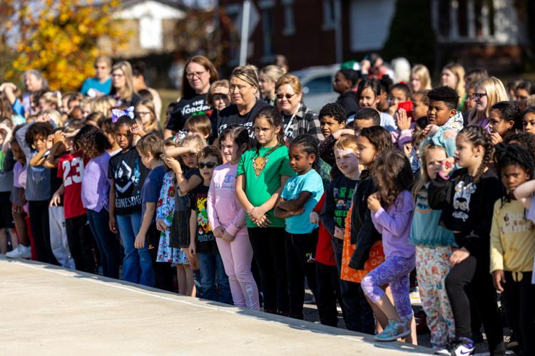 US Capitol Tree visits Huntington, Highlawn Elementary | News | herald ...