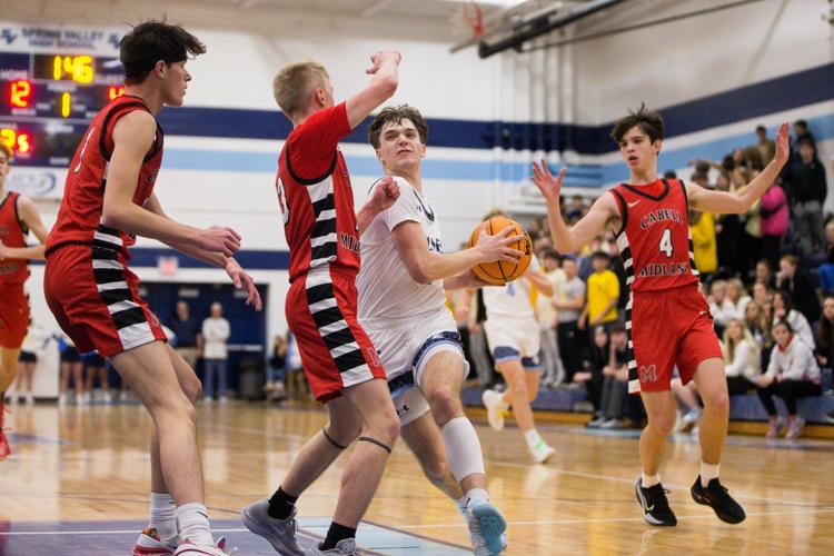 Photos: Boys basketball, Cabell Midland takes on Spring Valley ...