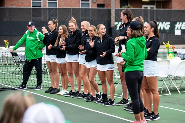 Photos: Marshall tennis team hosts Play with the Herd event ...