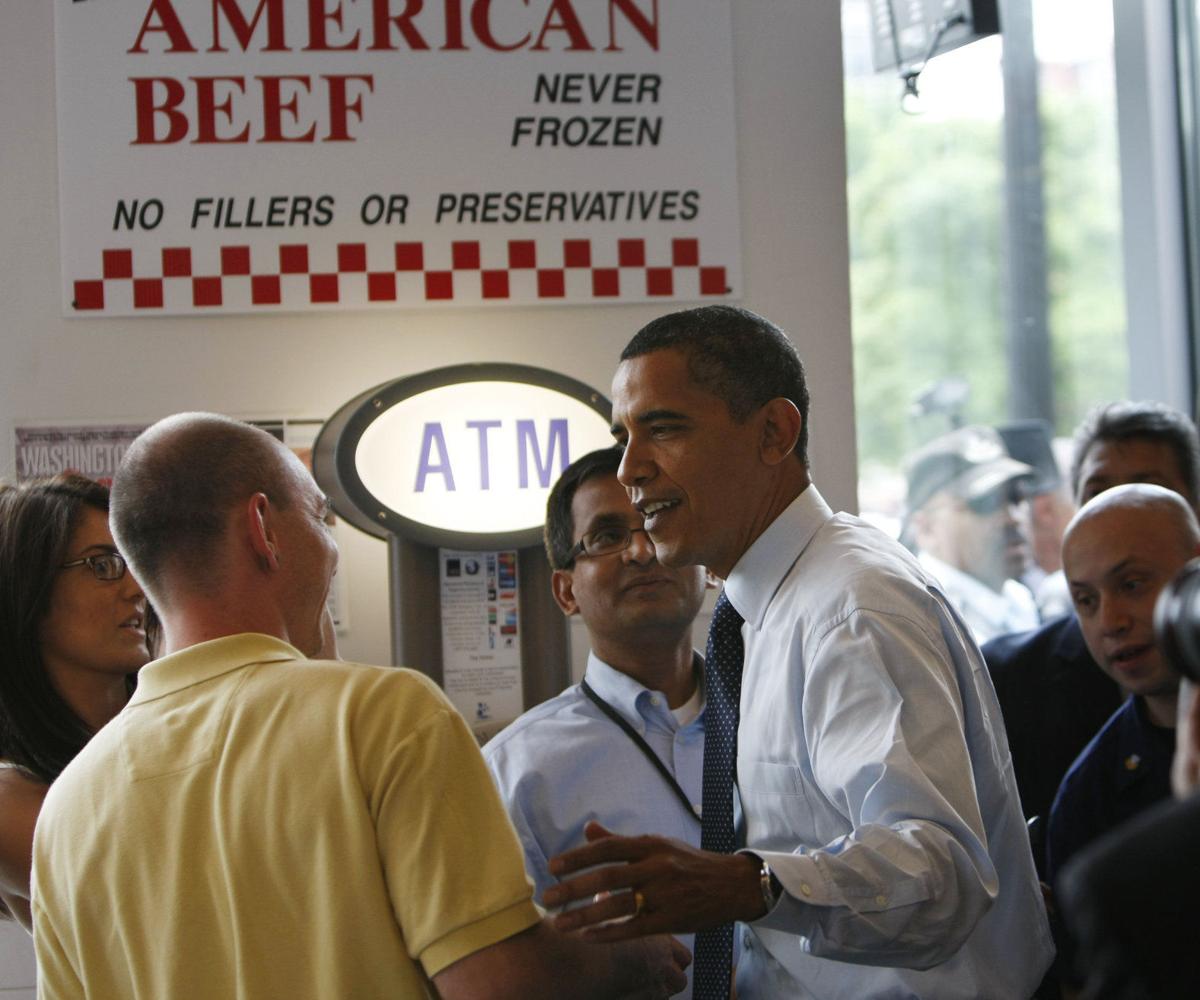 Gallery: Obama goes to Five Guys | News | herald-dispatch.com