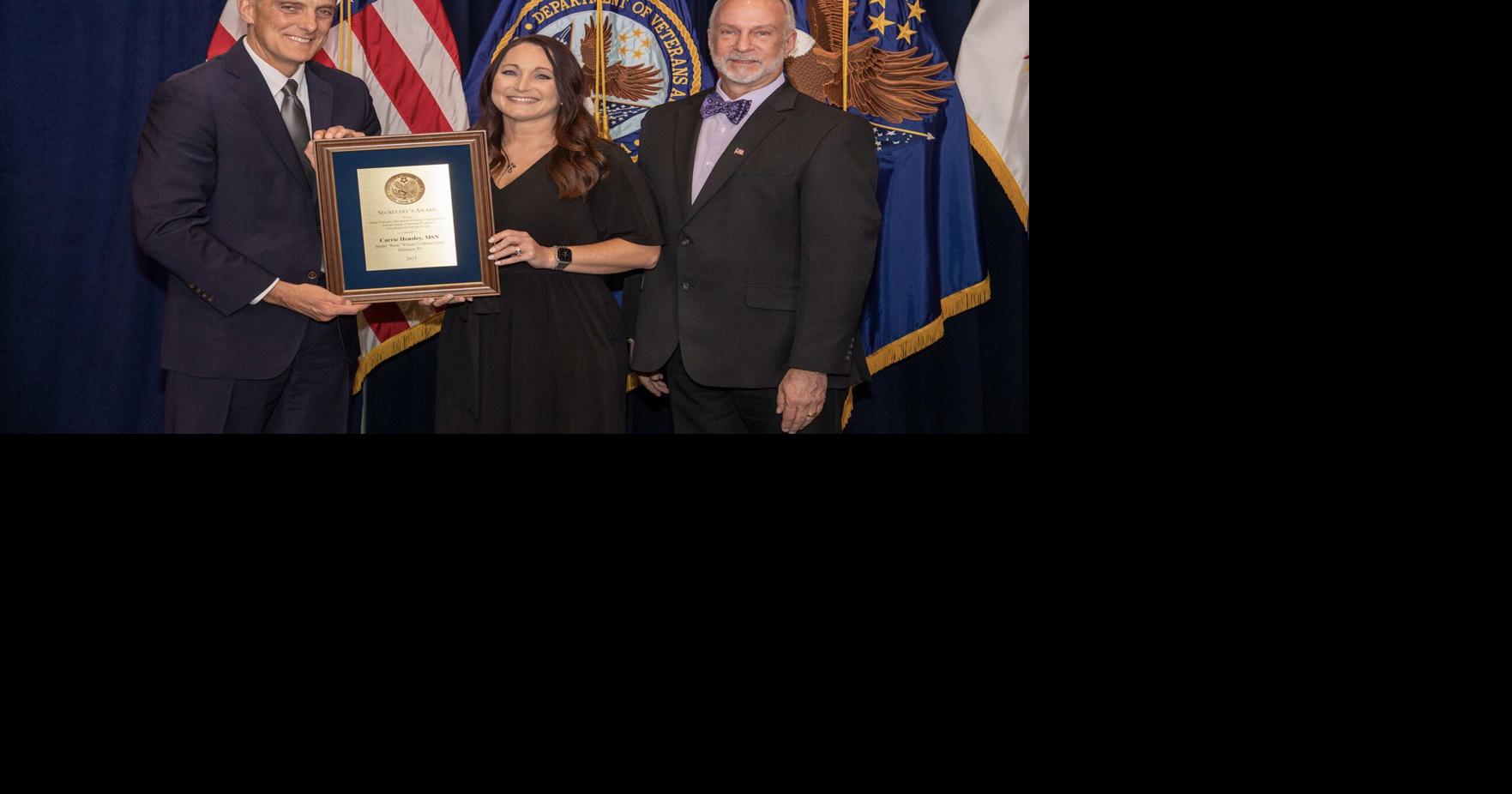 Local VA Medical Center nurse is awarded 2023 Secretary of the VA Award ...