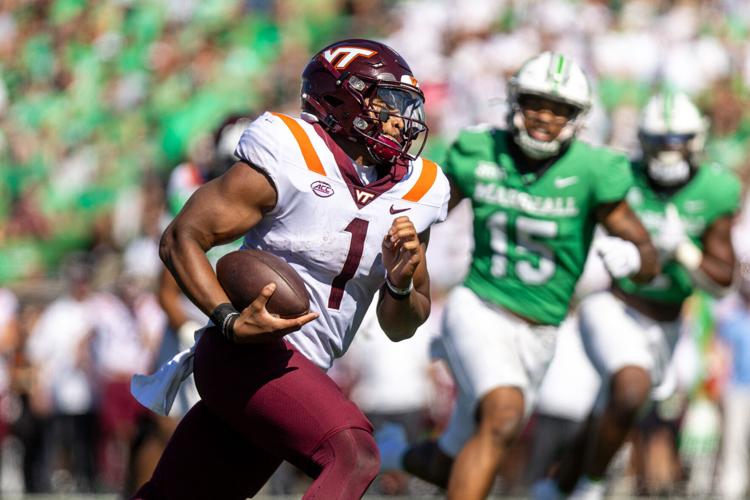Marshall's effort vs. Virginia Tech quarterback key to victory | Sports ...
